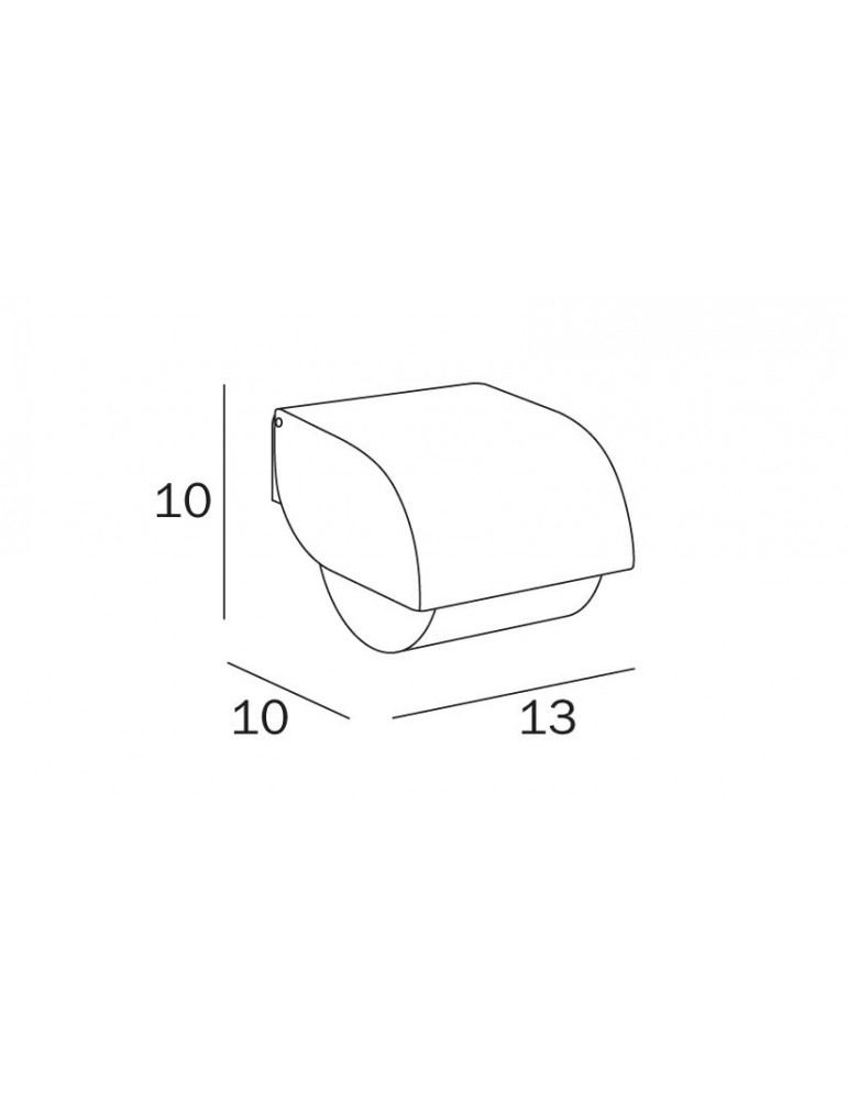 Portarrollos con tapa