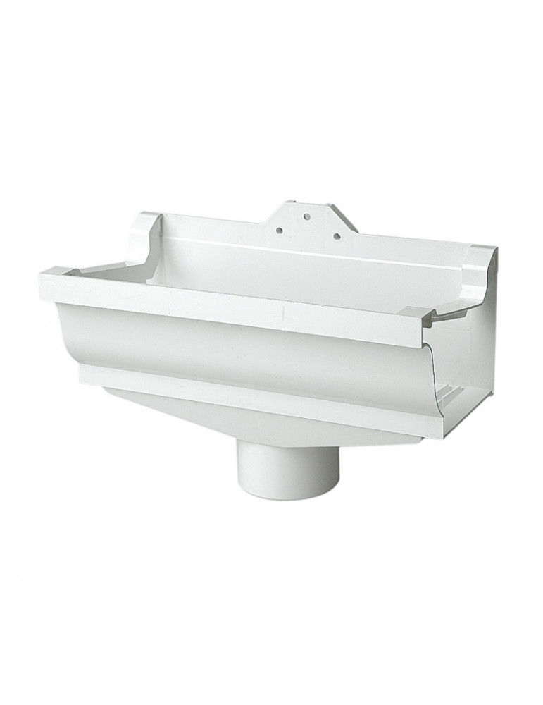 Bajante canalón salida tubular