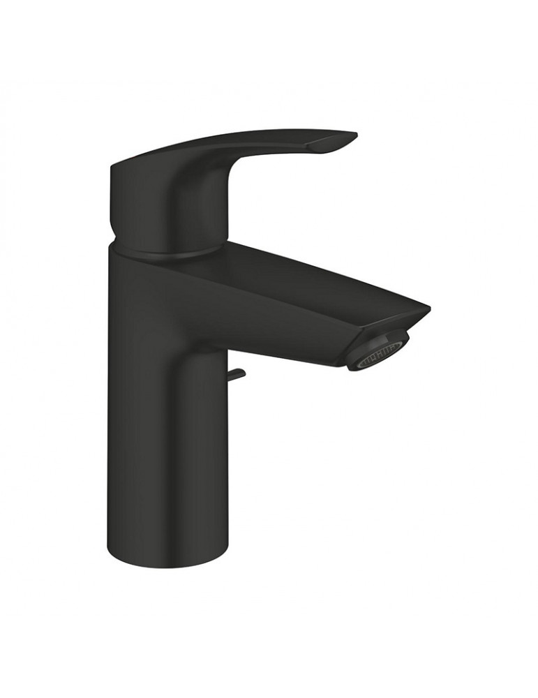 Monomando lavabo Eurosmart S negro Ap. Frío