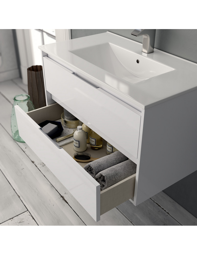 Mueble Bolton+lavabo+espejo